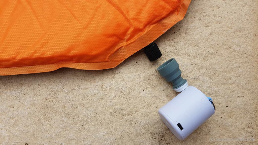 Flextailgear tiny pump im test - outdoormaniacs.de